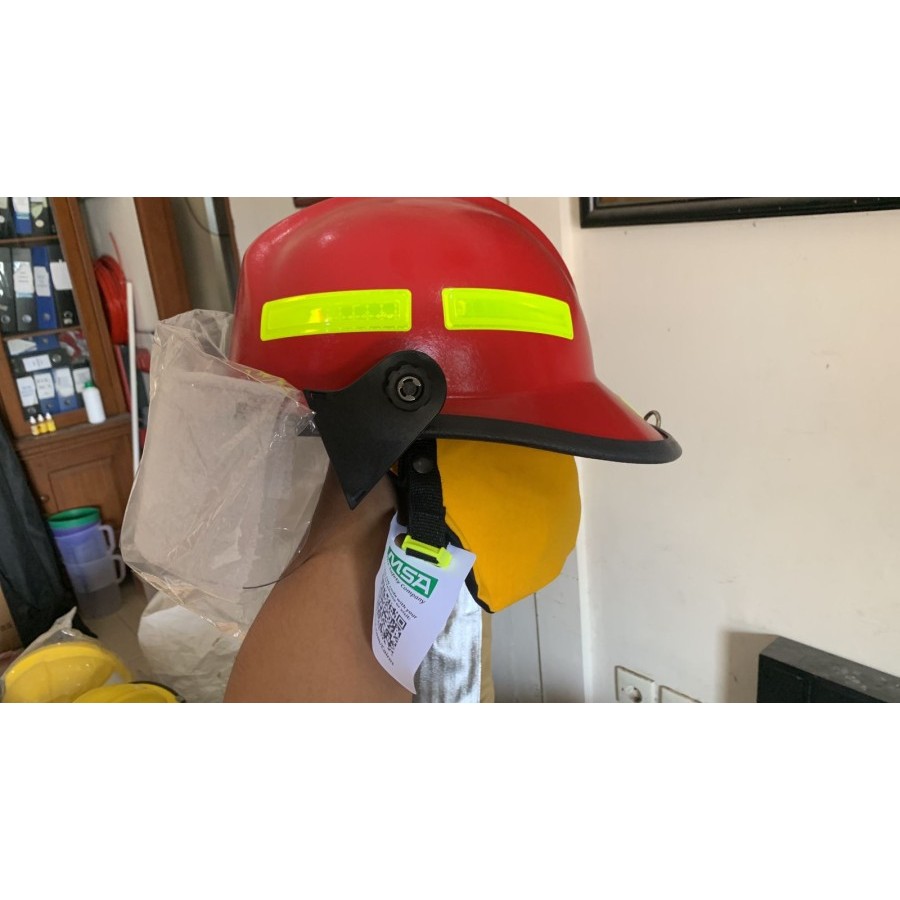 Jual FIREMAN HELMET PEMADAM KEBAKARAN [BRAND MSA CAIRNS] MODEL INVADER ...