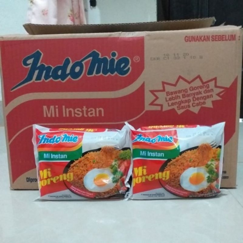 Jual INDOMIE GORENG SATU KARTON ISI 40 PCS | Shopee Indonesia