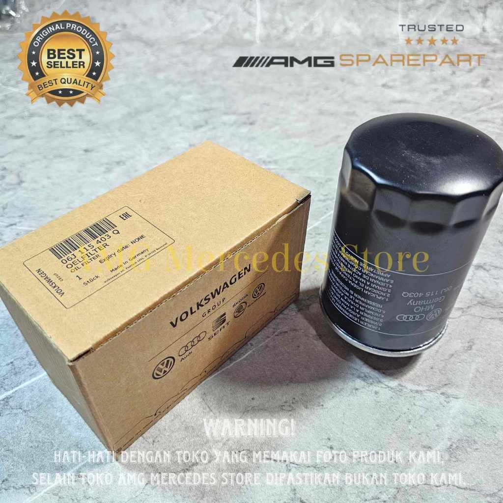 Jual 06J115403Q OIL FILTER AUDI A4 B8 A6 2.0 C7 VW GOLF 6GTI SCIROCCO ...