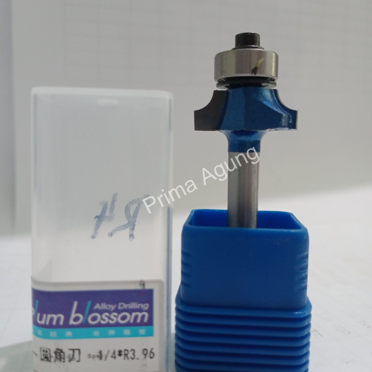 Jual Mata Router kayu Ukuran Diameter As 1/4" dengan Sudut Bulat ...
