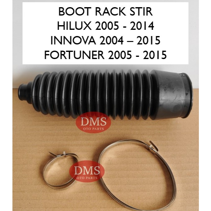 Jual KARET BOOT RACK STIR HILUX 2005 - 2014 / INNOVA 2004 - 2015 ...