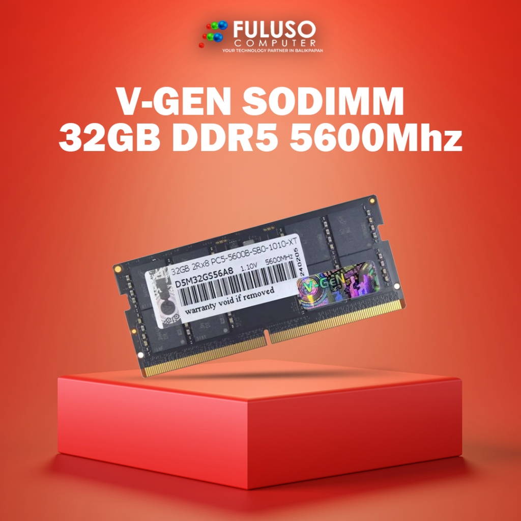 Jual RAM 32GB V-GeN PLATINUM SODIMM DDR5 5600Mhz (PC-44800) | Shopee ...