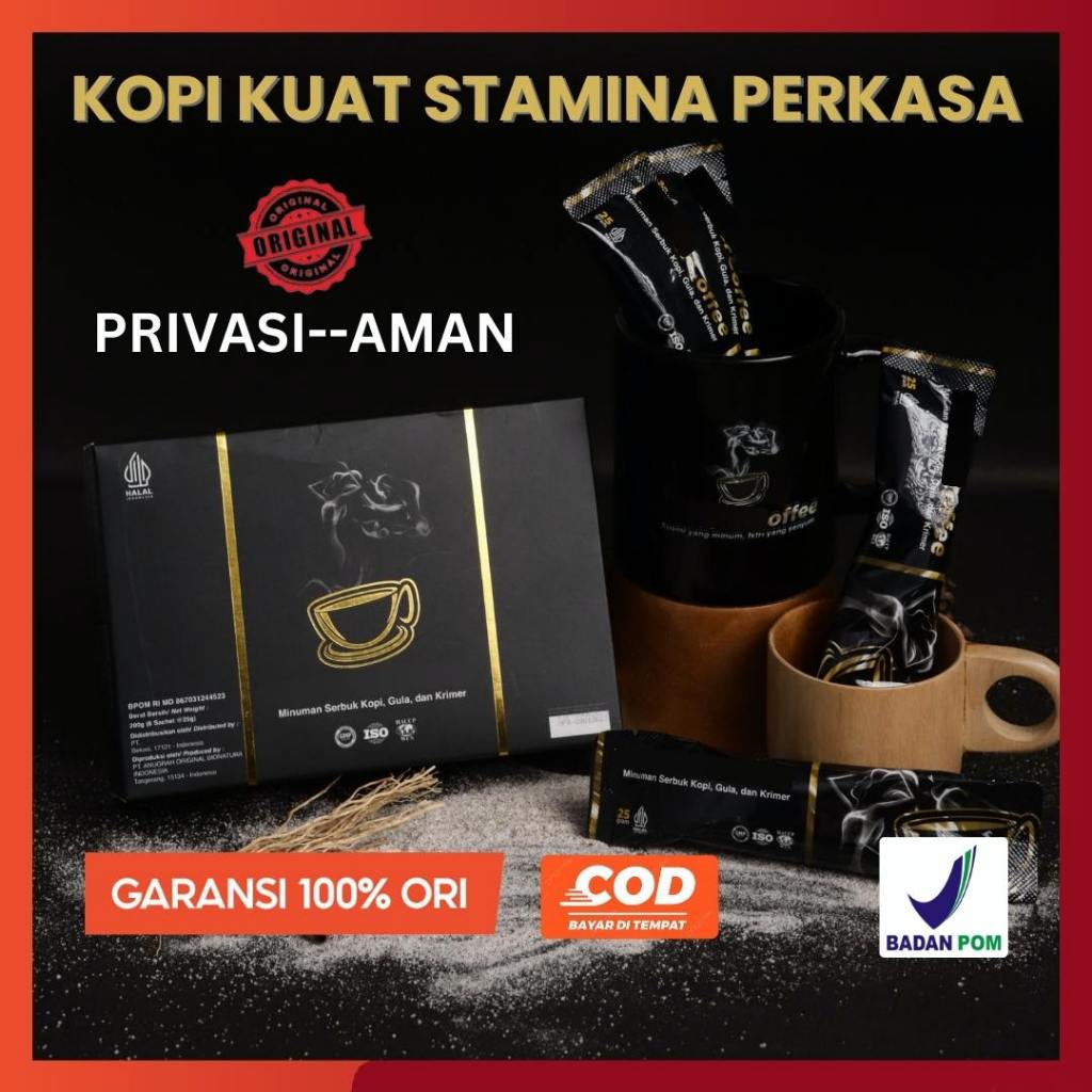 Jual KopiMoceerr Coffee Original Kopi Herbal Stamina Pria Kuat Tahan ...