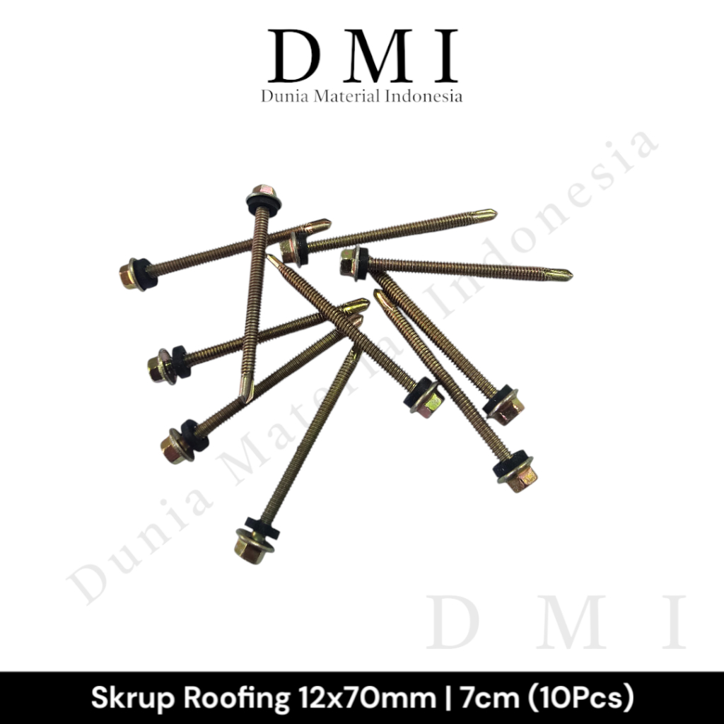 Jual Skrup Roofing 12x70mm | SKRUP | Baut Roofing 7CM | Sekrup Baja ...
