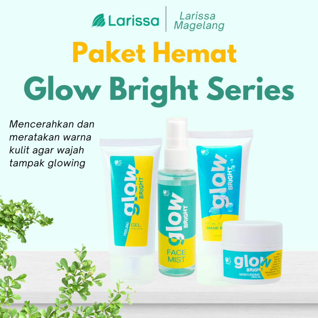 Jual Larissa Glow Bright Series (Rangkaian Set) | Shopee Indonesia