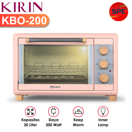 Jual OMNI OVEN LISTRIK KIRIN KAPASITAS 20 LITER KBO-200 / KBO200 GARANSI RESMI (MEDAN) | Shopee ...