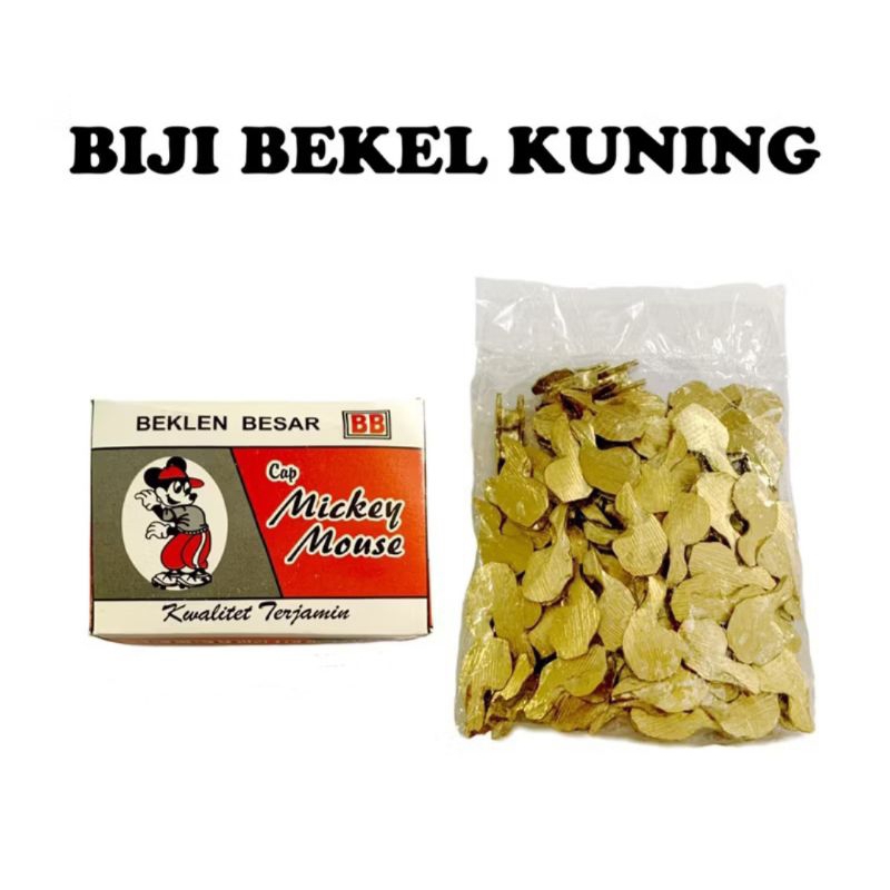 Jual Biji Bekel KUNING Cap MICKEY MOUSE Beklen besar / Biji Bekel BB ...