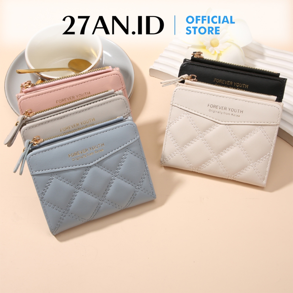 Jual (27AN.ID) Dompet Lipat Kulit Wanita AC05 Dompet Mini Wallet Dompet Kartu Dompet Wanita ...