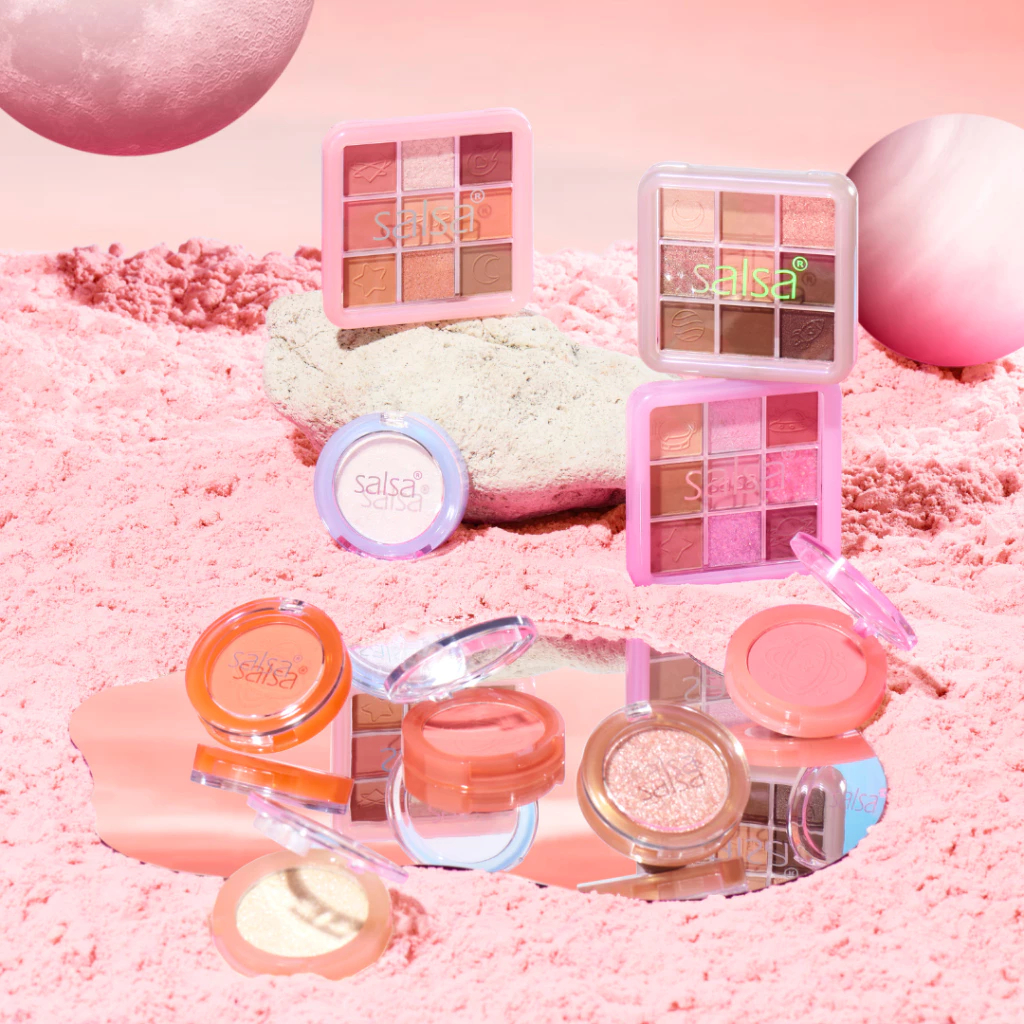 Jual SALSA Galaxy Series Makeup Set - Eyeshadow Palette | Shopee Indonesia
