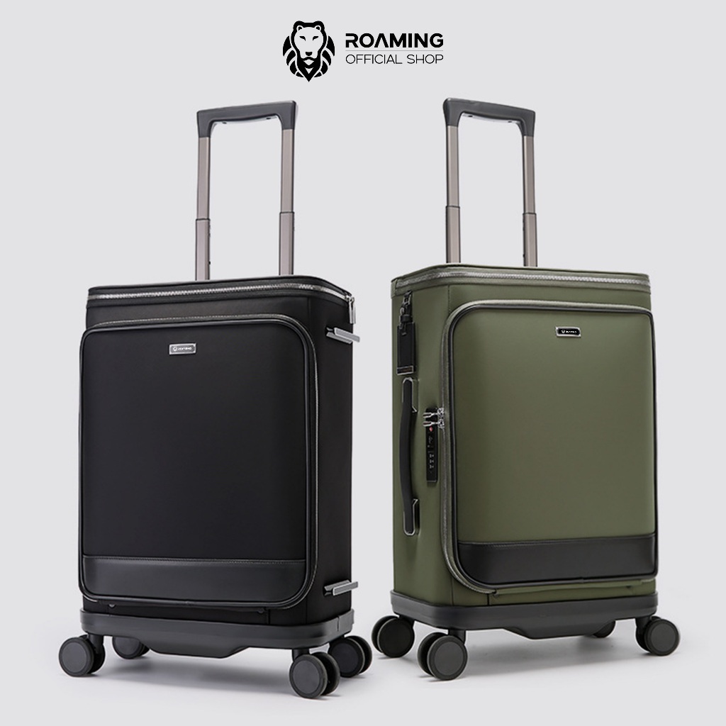 Jual Roaming Koper Kain Front and Top Load Ringan Size Kabin 20 Inch ...