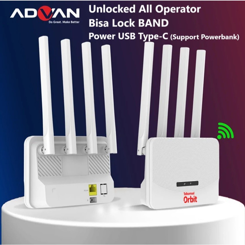 Jual Advan Router CPE V1 Pro Star Orbit A2 Modem + WiFi 4G LTE Unlock ...