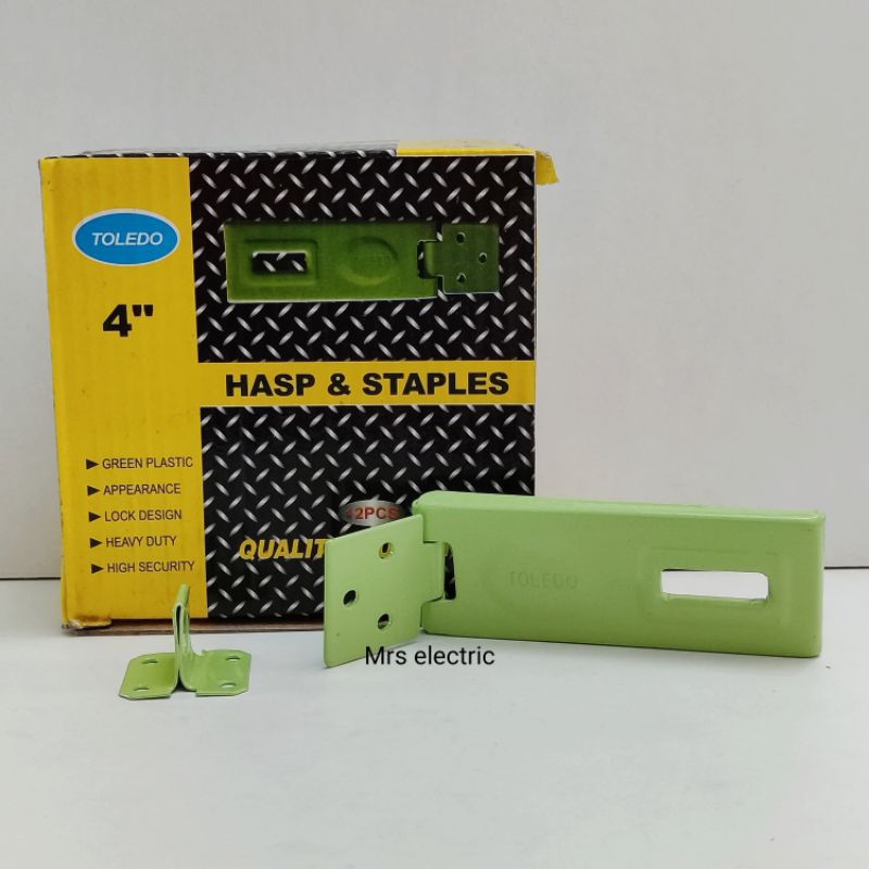 Jual OVERPAL TEKUK GEMBOK TOLEDO 4 INCH PLAT BESI/CANTOLAN GEMBOK BESI ...