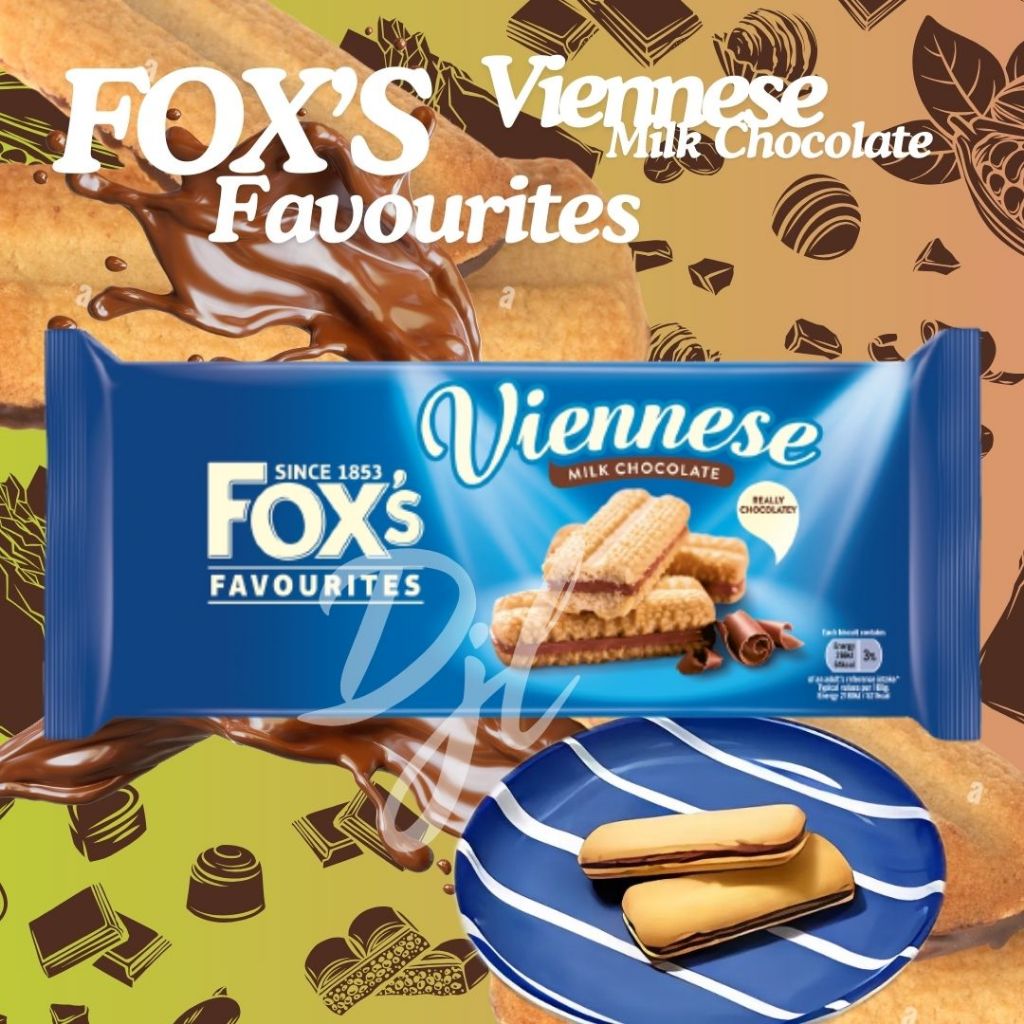 Jual Fox's Favourites Viennese Milk Chocolate 120G | Shopee Indonesia