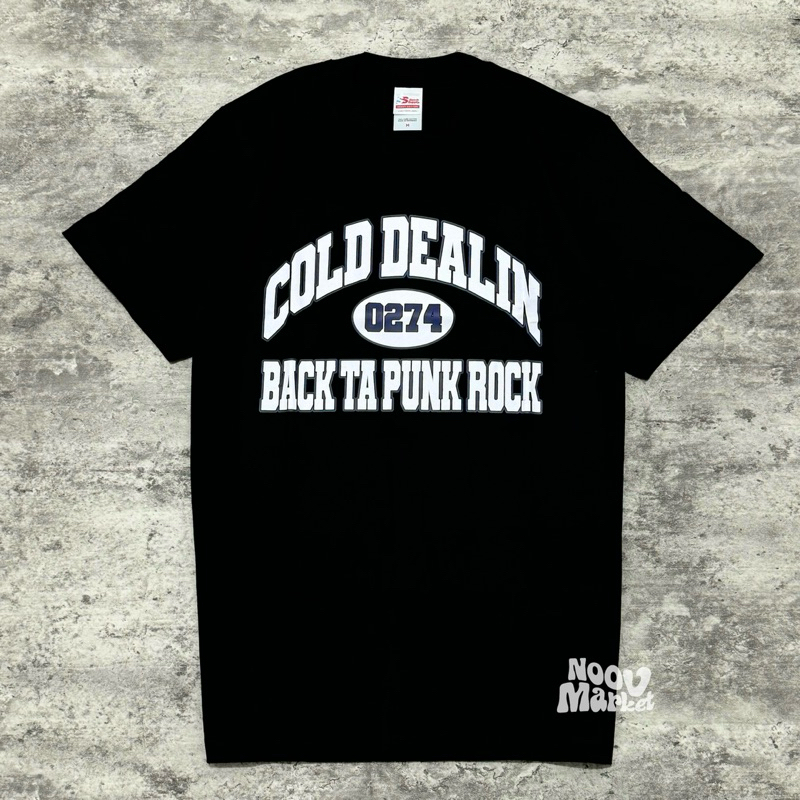 Jual Cold Dealin - Back Ta Punk Rock Tshirt - Black | Official ...