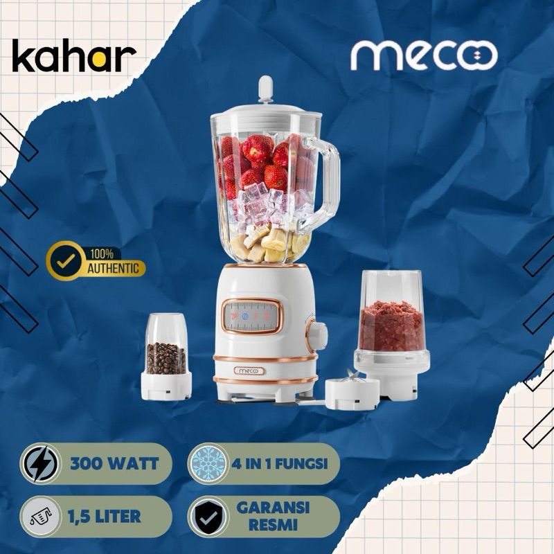 Jual Mecoo Most Aesthetic 4 in 1 Blender Ice Crusher Juicer 300 Low ...