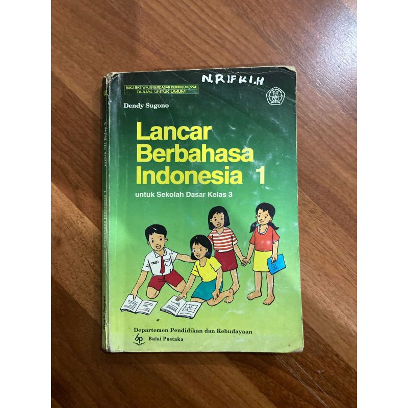 Jual Buku Bahasa lndonesia -Lancar Berbahasa Indonesia 1 Untuk Sekolah Dasar kelas 3 SD | Shopee ...