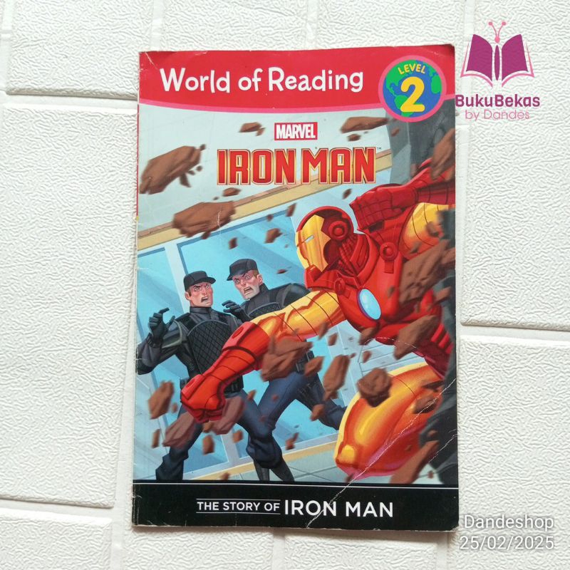 Jual Marvel Iron Man - World of Reading Level 2 The Story Of - Buku ...