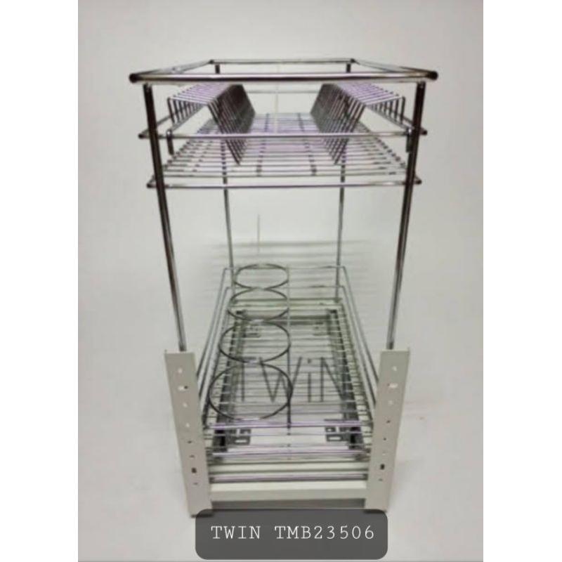 Jual Rak piring botol 2 susun / rak Twin TMB23056 | Shopee Indonesia