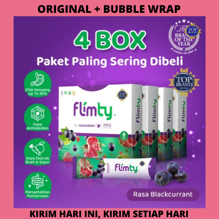 Jual Flimty Fiber Bundling 4 Box (Best Seller) By Flimty Original Ori ...