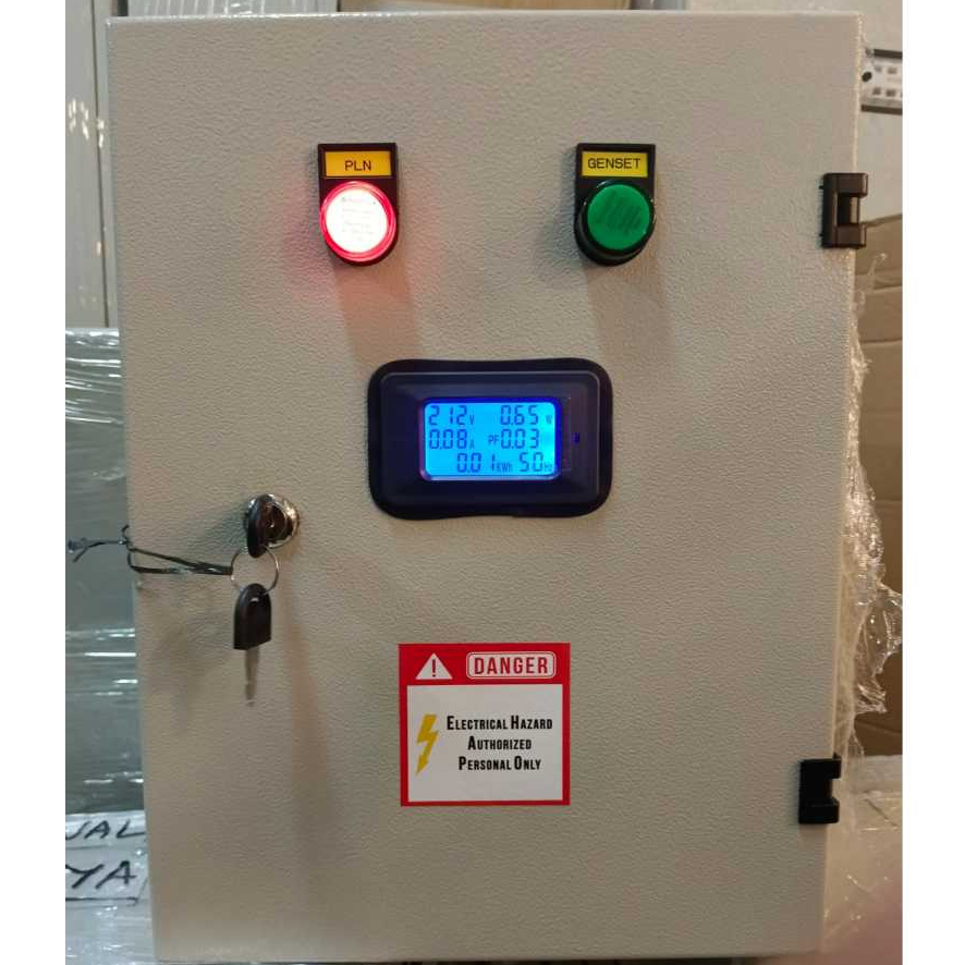 Jual PANEL ATS PLN GENSET 1PHASE MANUAL FORT PANEL LISTRIK | Shopee ...