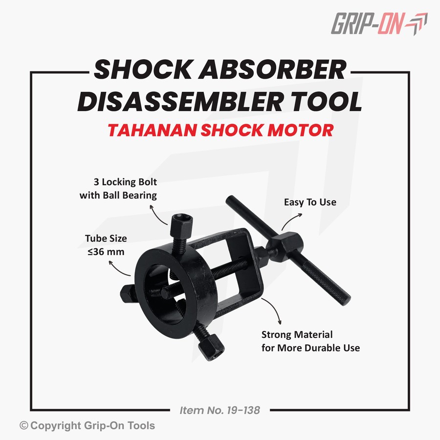 Jual Shock Absorber Disassembler Tool Grip On – Alat Tahanan Shock Motor – Alat Lepas Pasang ...