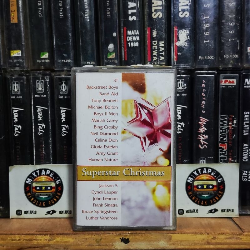 Jual Kaset Pita - Superstar Cristmas - Kompilasi Barat - Radio Tape - Kaset - Radio - Pemutar ...