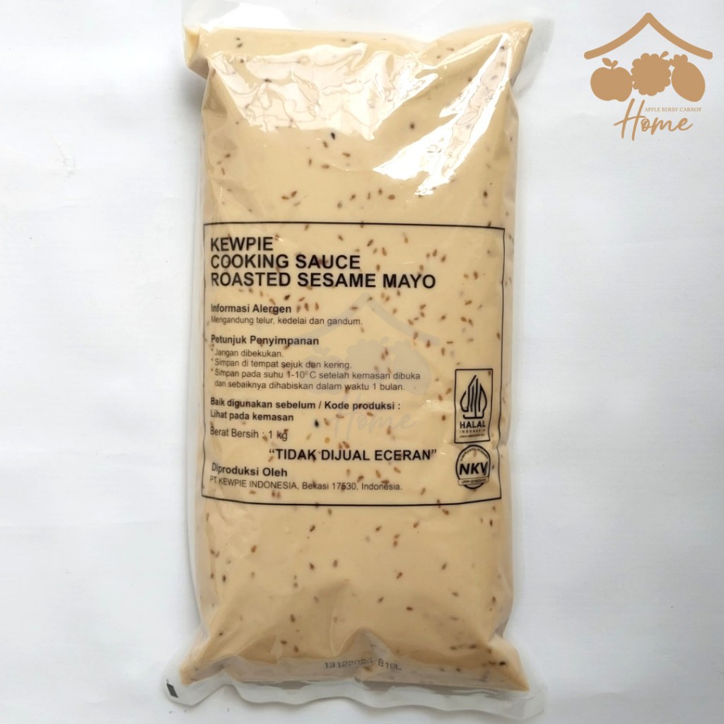 Jual Kewpie cooking sauce ROASTED SESAME mayo 1kg kemasan plastik ...