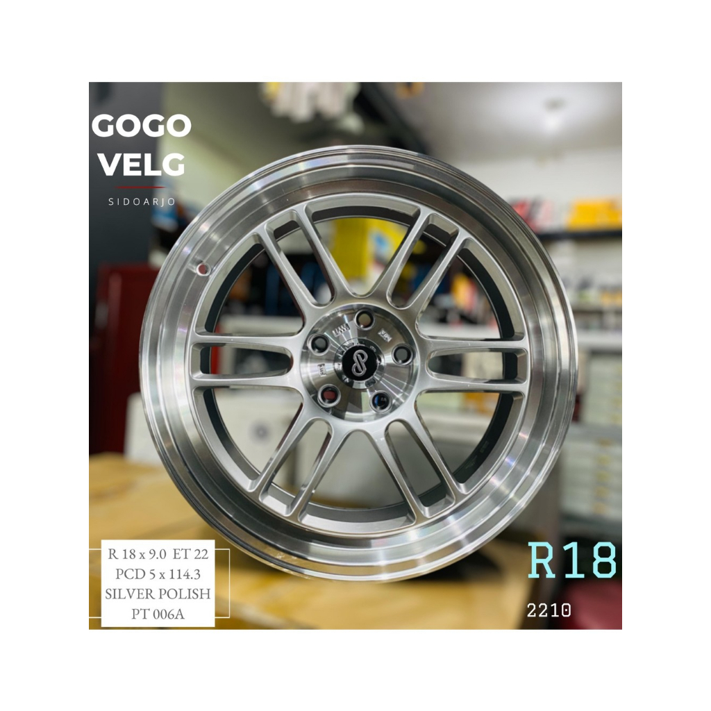 Jual Velg Mobil R18 RPT PCD 5X114,3 Lebar 9 ET22 Ring 18 Innova Reborn ...