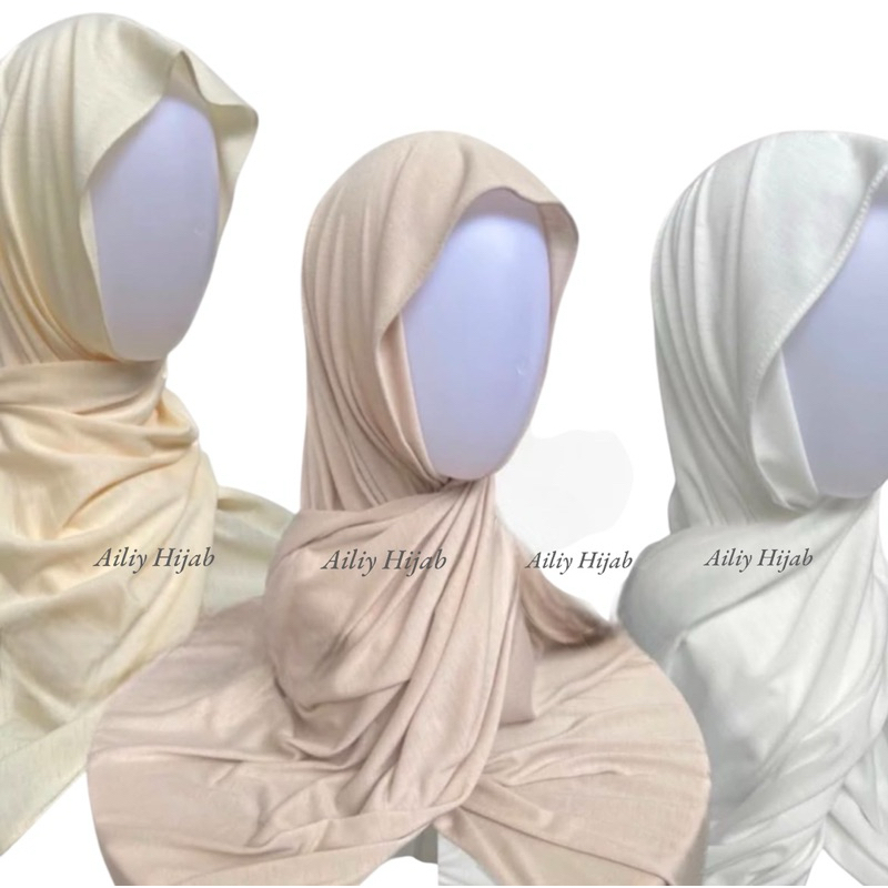 Jual Pashmina Kaos Rayon | Pashmina Rayon Peremium | Shopee Indonesia