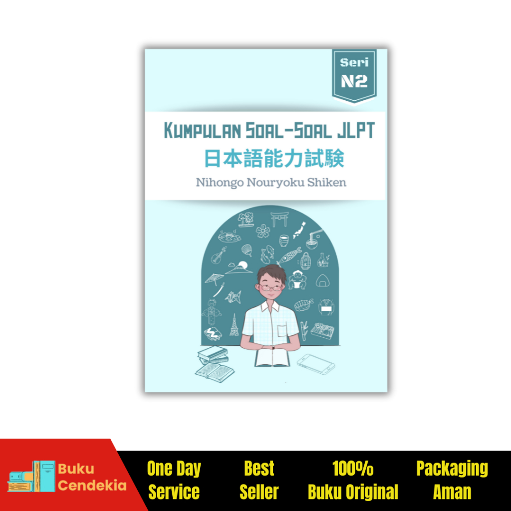 Jual BUKU KUMPULAN SOAL-SOAL JLPT N2 + CHOUKAI | Shopee Indonesia