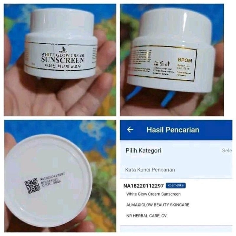 Jual SUNCREN TERBARU AL MAXI GLOW(PELINDUNGAN KULIT DARI MATAHARI ...