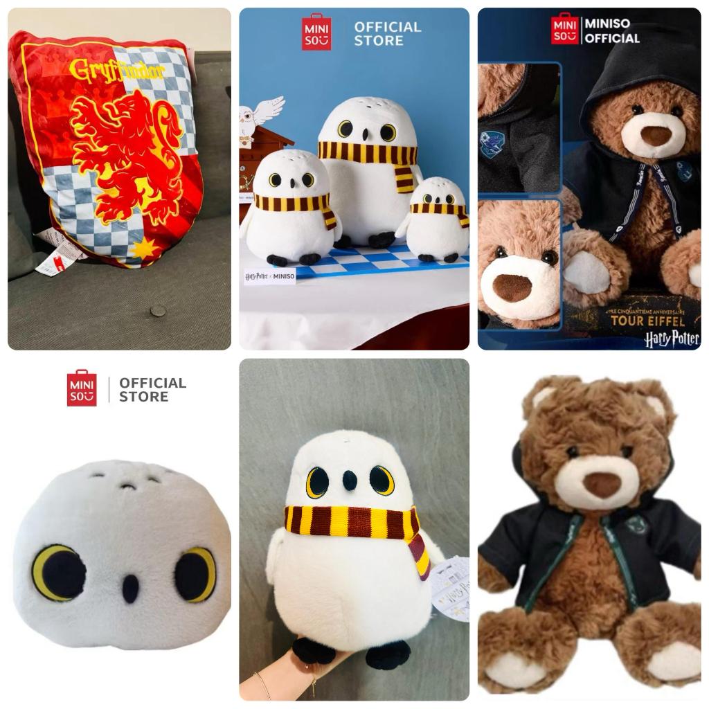 Jual MINISO x Harry Potter BONEKA BEAR PLUSH TOY PILLOW HEDWIG ...