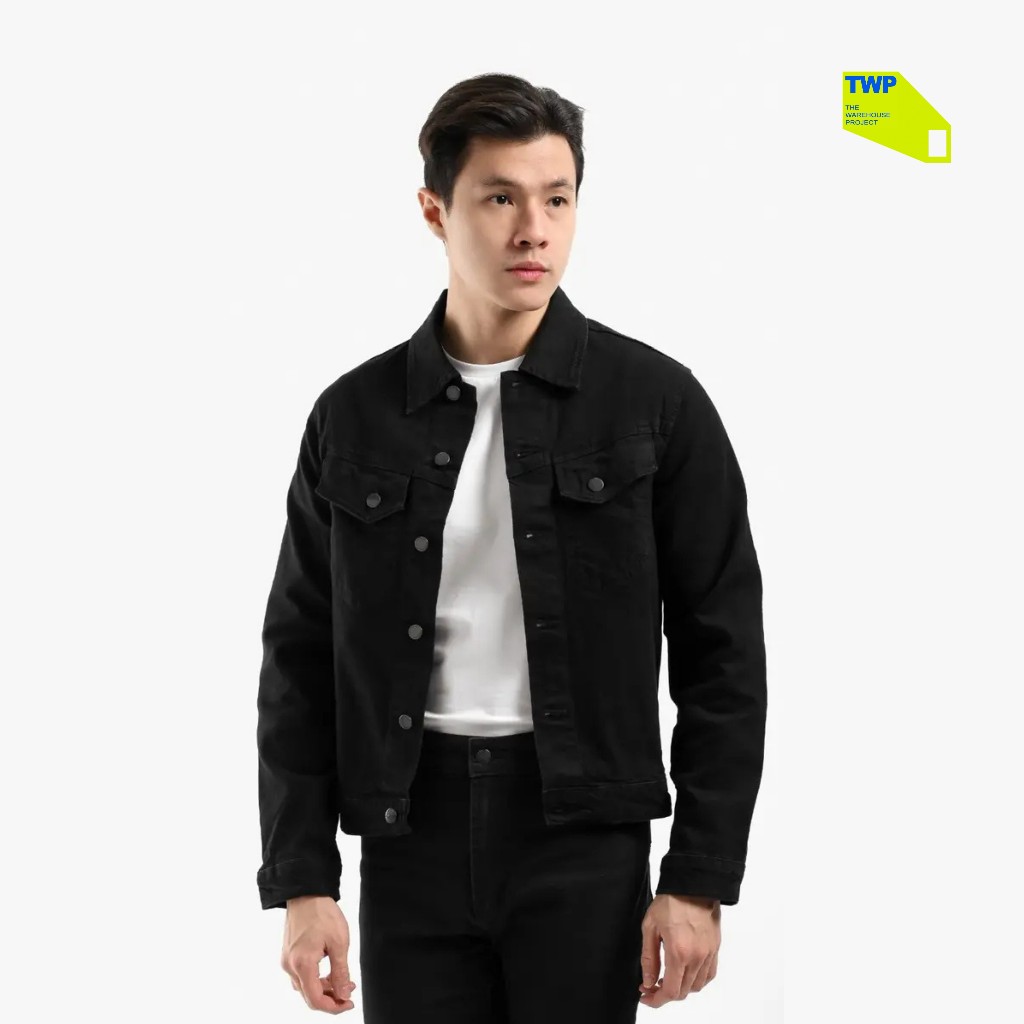 Jual TWP Denim Slim Fit Jacket Jaket Pria Prepp Studio | Shopee Indonesia