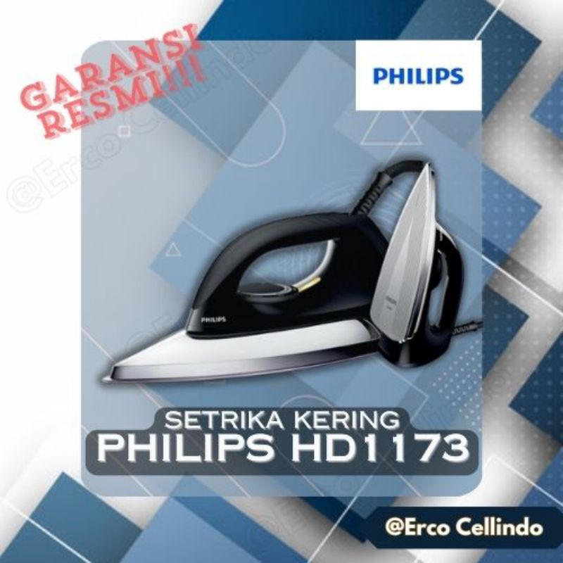 Jual Philips HD1173 Setrika Official Warranty | Shopee Indonesia
