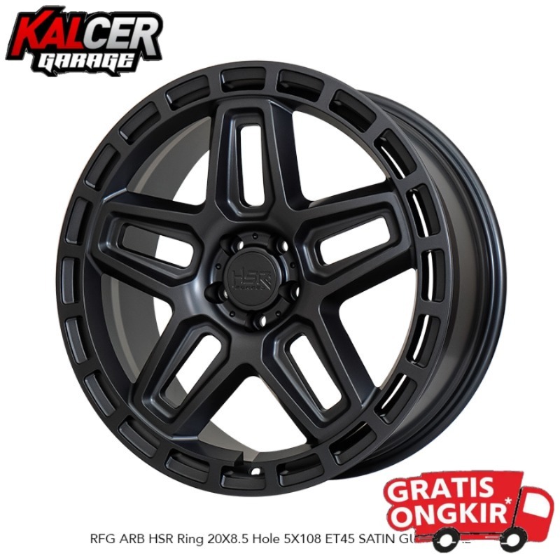 Jual VELG MOBIL CHERRY J6 R20 HSR FORGED RFG ARB PCD 5X108 LEBAR 8,5 ET45 SATIN GUNMETAL ...