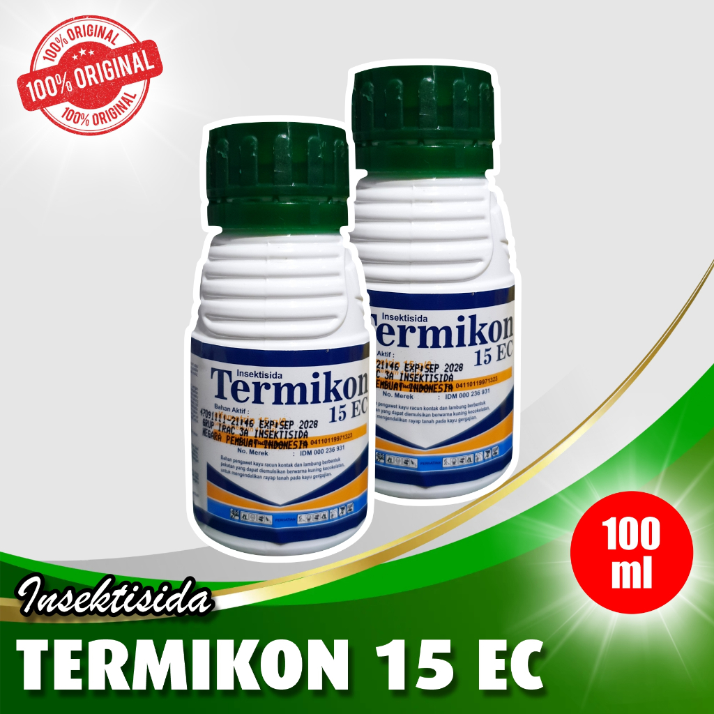 Jual Insektisida TERMIKON 15 EC / 100ml / Pelapis Kayu dan Kusen Anti ...