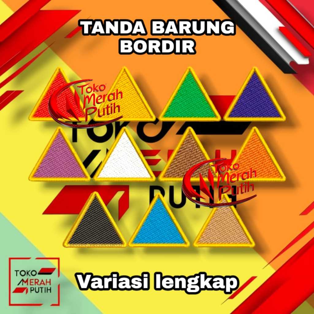 Jual Tanda Barung Pramuka siaga bordir | Shopee Indonesia