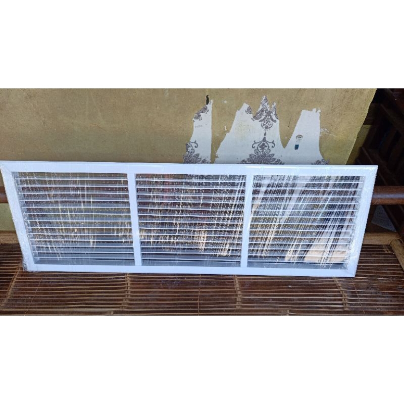 Jual grill ac RAG 100x40 Ukr dalam (cat putih) | Shopee Indonesia