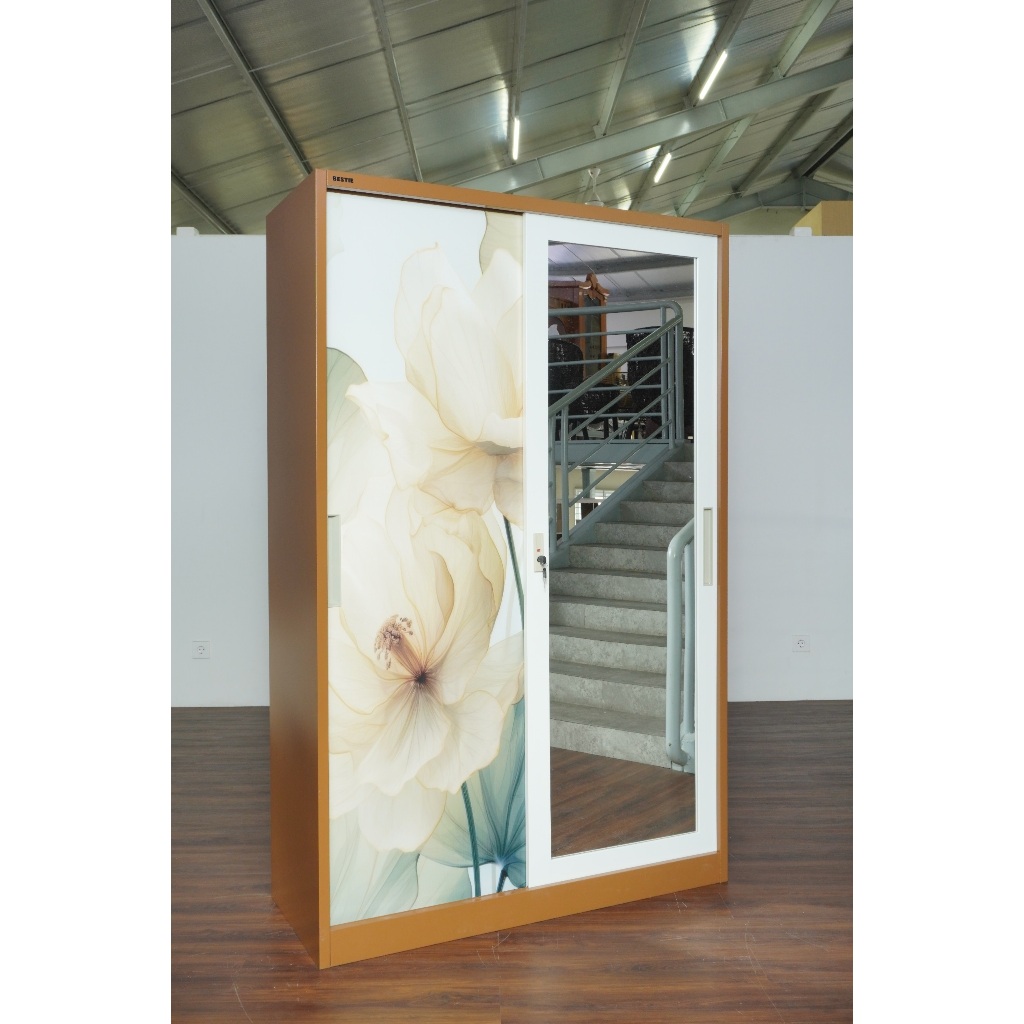 Jual ALMARI SLIDING PLAT BESI / IRON WARDROBE 5-27 SL120 | Shopee Indonesia