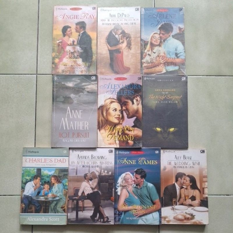 Jual Novel Original Preloved Harlequin (Angie Ray, Anna DePalo, Arlene ...