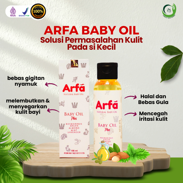 Jual Arfa Baby Oil Mengatasi Ruam-Ruam pada kulit - Minyak Telon Anak ...
