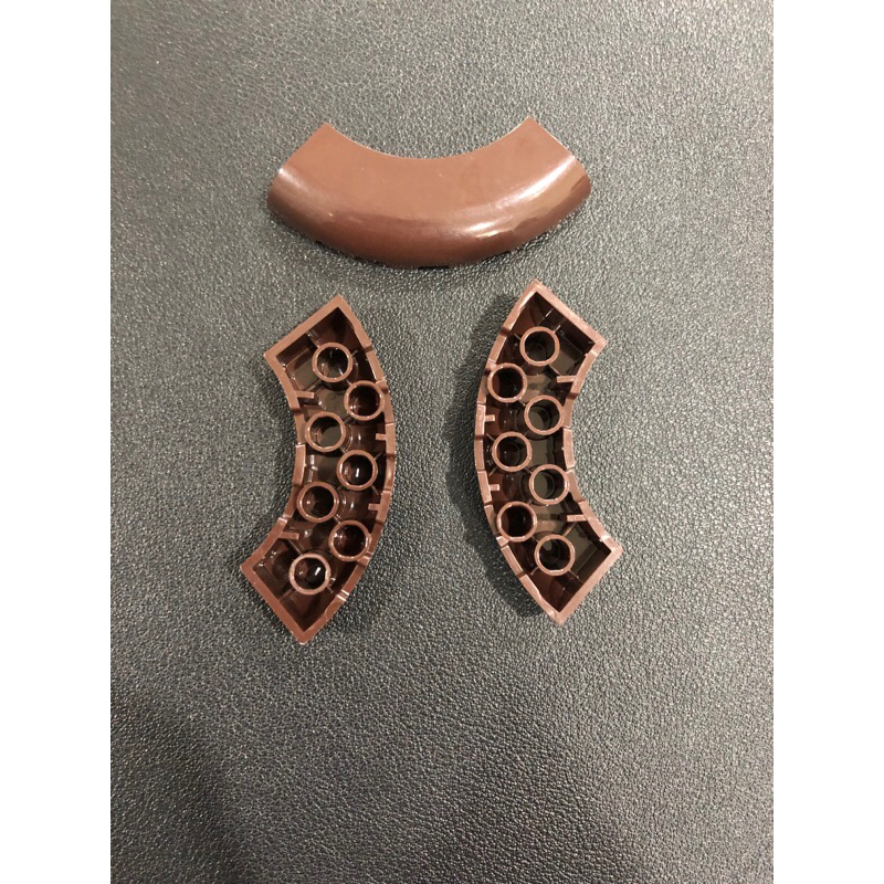 Jual Lego Parts - Dark Brown, Brick Round Corner 5 x 5 without Studs ...