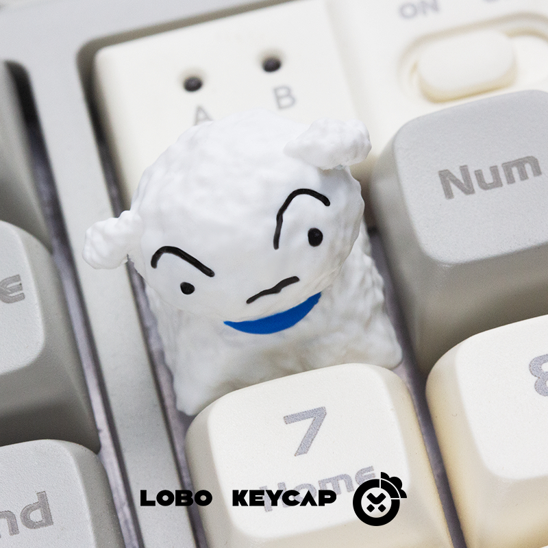 Jual Crayon Shin-chan Nohara Shiro Mechanical keyboard keycaps ...