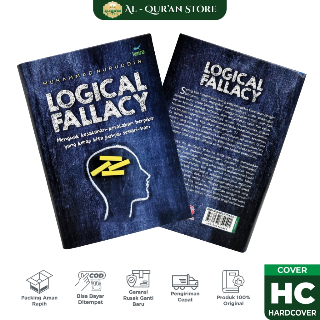 Jual Buku Islami Logical Fallacy Hard Cover Muhammad Nuruddin Keira ...