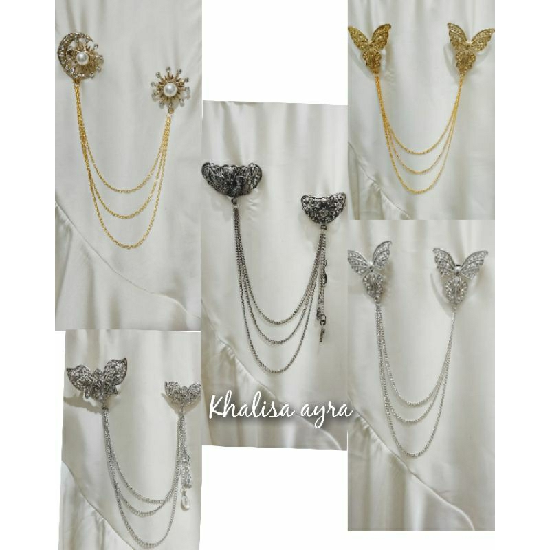 Jual Bros rantai kebaya/Bros kebaya janggan/Bros pin jas/ Bros kebaya ...