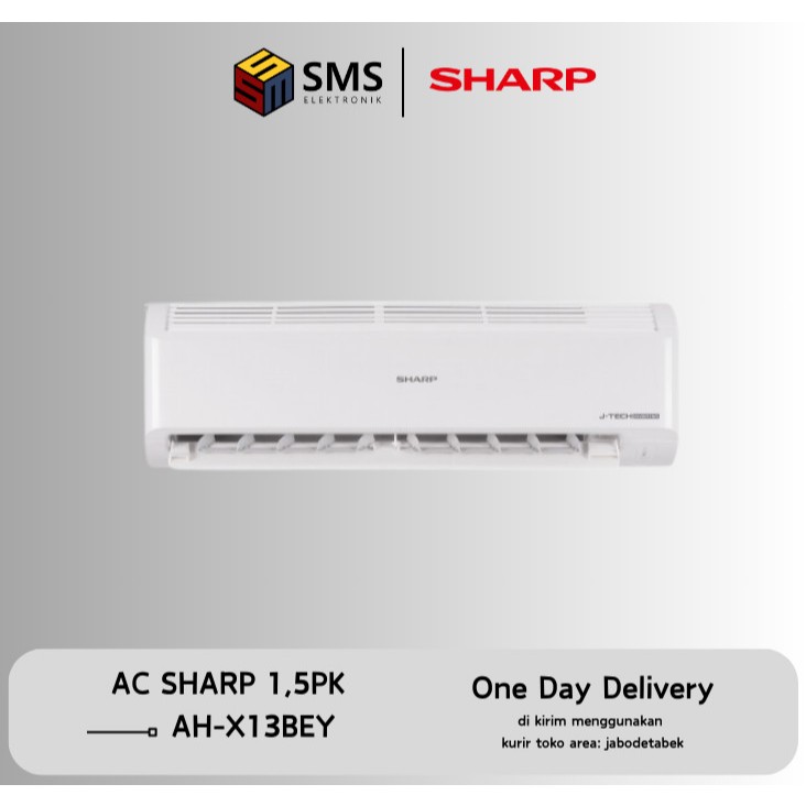 Jual SHARP AH-X13BEY AC J-Tech Inverter Garuda Series 1.5PK | Shopee ...