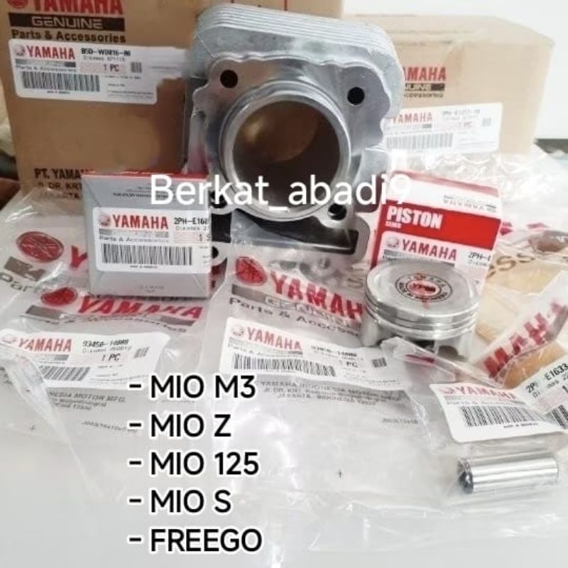 Jual [ Original Yamaha ] Cylinder Block Blok Assy Komplit Mio M3 / Mio ...