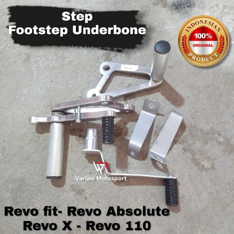 Jual Step Footstep Underbone Revo fi Revo X Revo 110 Revo Absolute ...