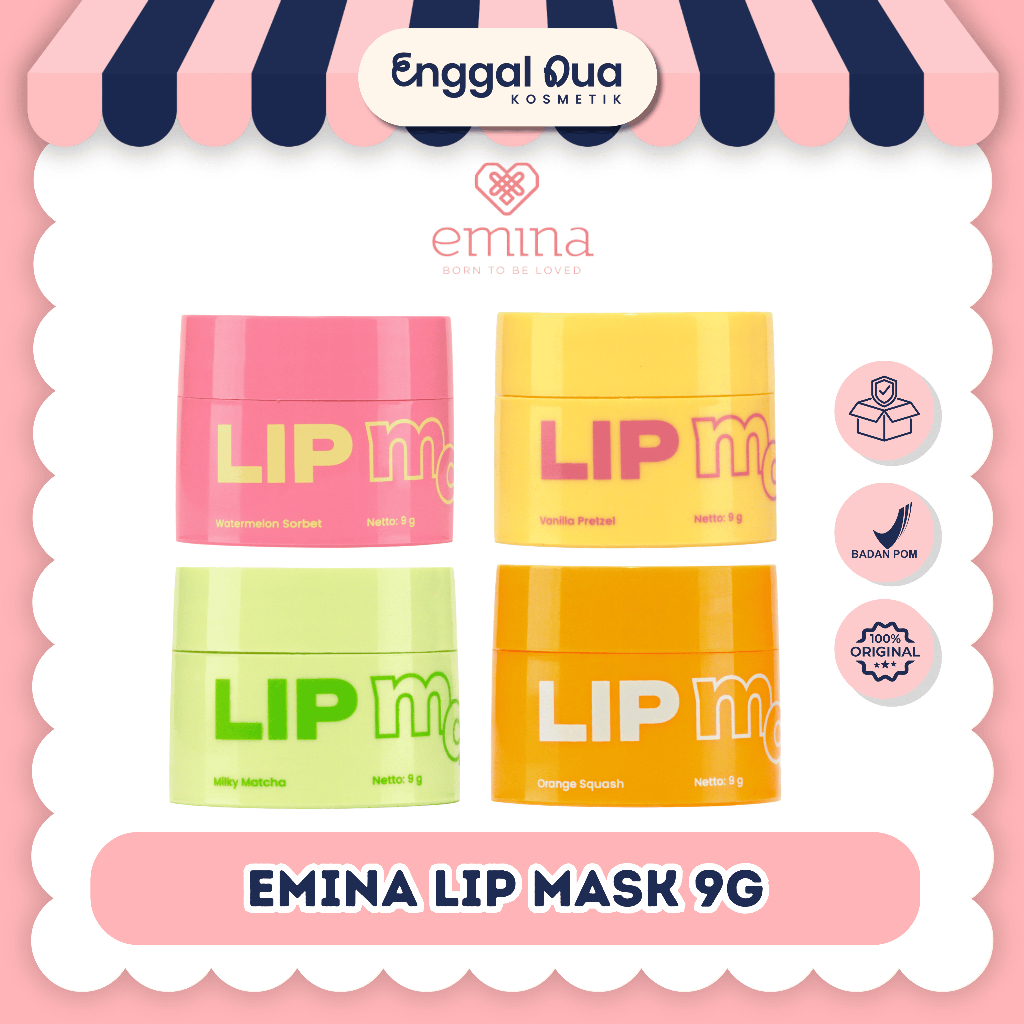Jual EMINA Lip Mask 9gr | Shopee Indonesia