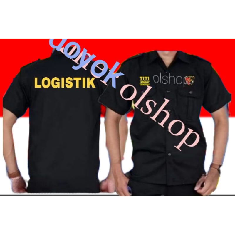 Jual kemeja logistik seragam logistik pdh logistik kemeja kerja ...